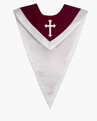 Reversible Choir Stoles with Border and Cross – Ivyrobes