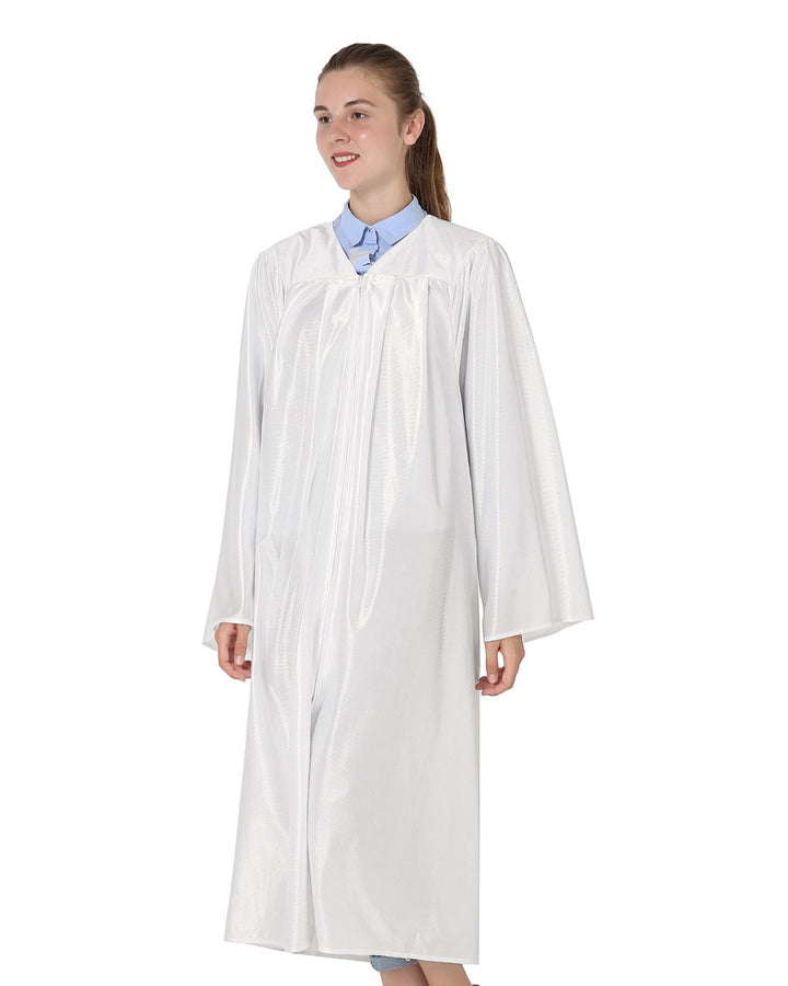 White/Red Catholic Confirmation Robes and Gowns | IvyRobes – Ivyrobes